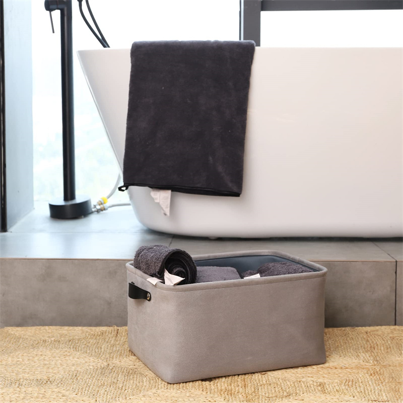 Black high quality folding storage box | Storage Bins Wholesale