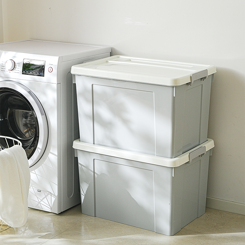 Colored transparent plastic storage box | Storage Bins Wholesale