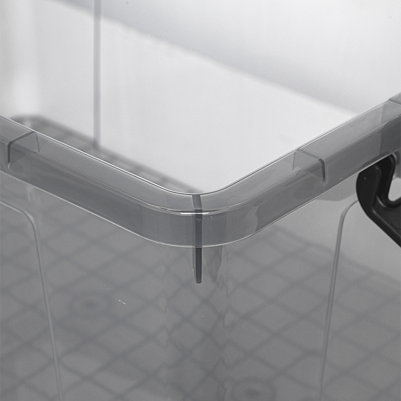 Colored transparent plastic storage box | Storage Bins Wholesale