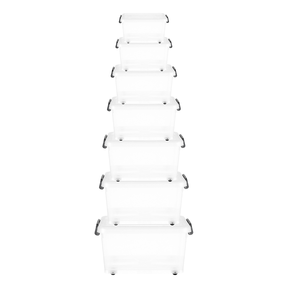 Customized multiple sizes plastic storage box | Storage Bins Wholesale