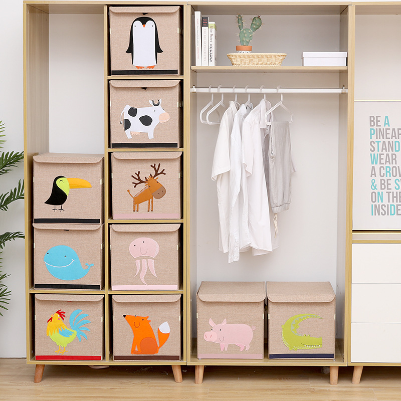 Delicate children's doldable canvas storage box | Storage Bins Wholesale