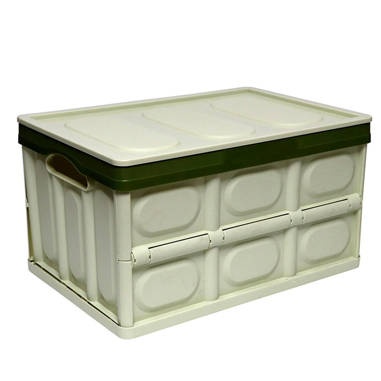 Durable collapsible solid plastic storage bin | Storage Bins Wholesale