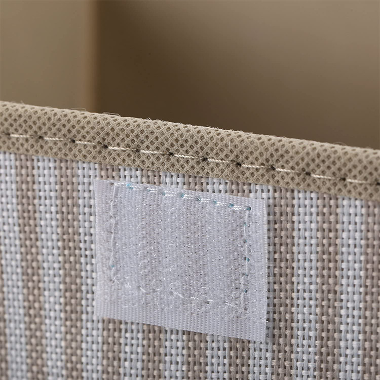 Family striped fabric storage box | Storage Bins Wholesale