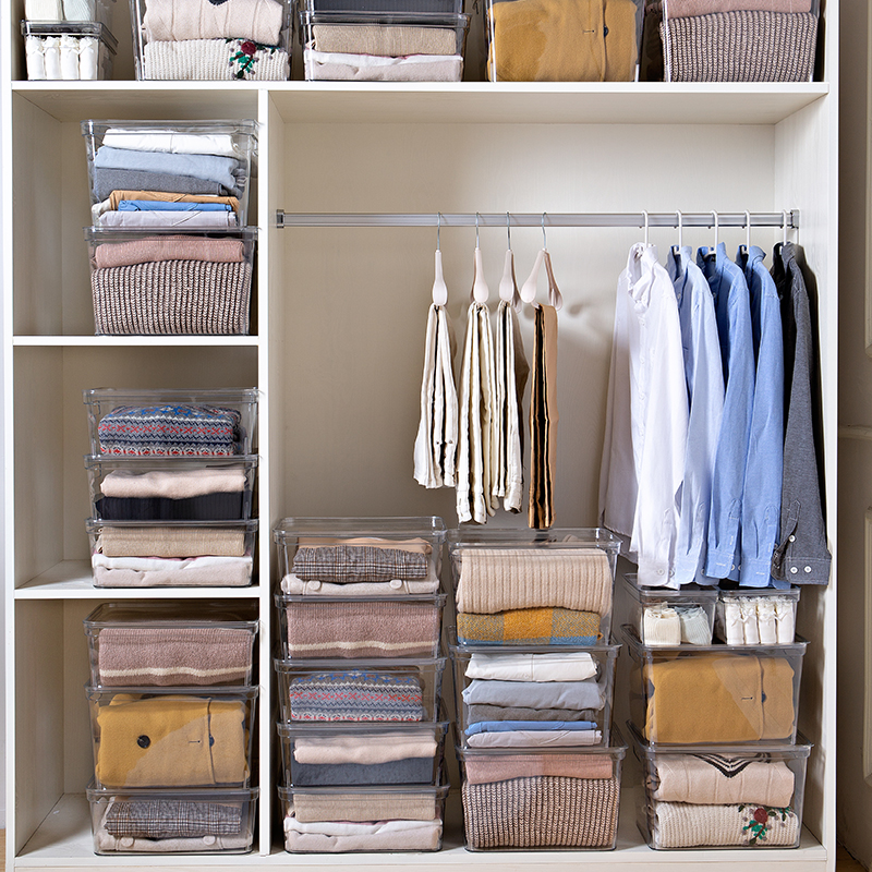 Fashion new clothes plastic storage box | Storage Bins Wholesale