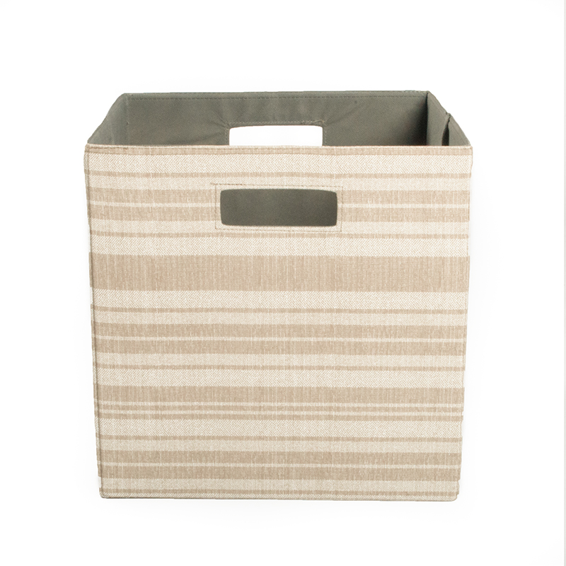 Folding storage box in polyester fabric | Storage Bins Wholesale