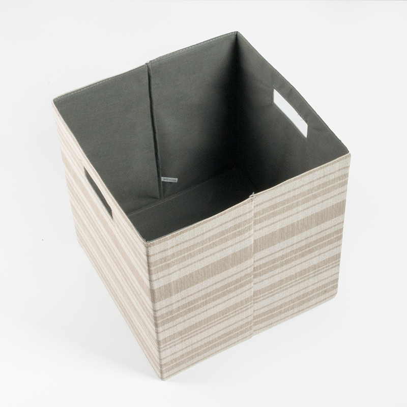 Folding storage box in polyester fabric | Storage Bins Wholesale