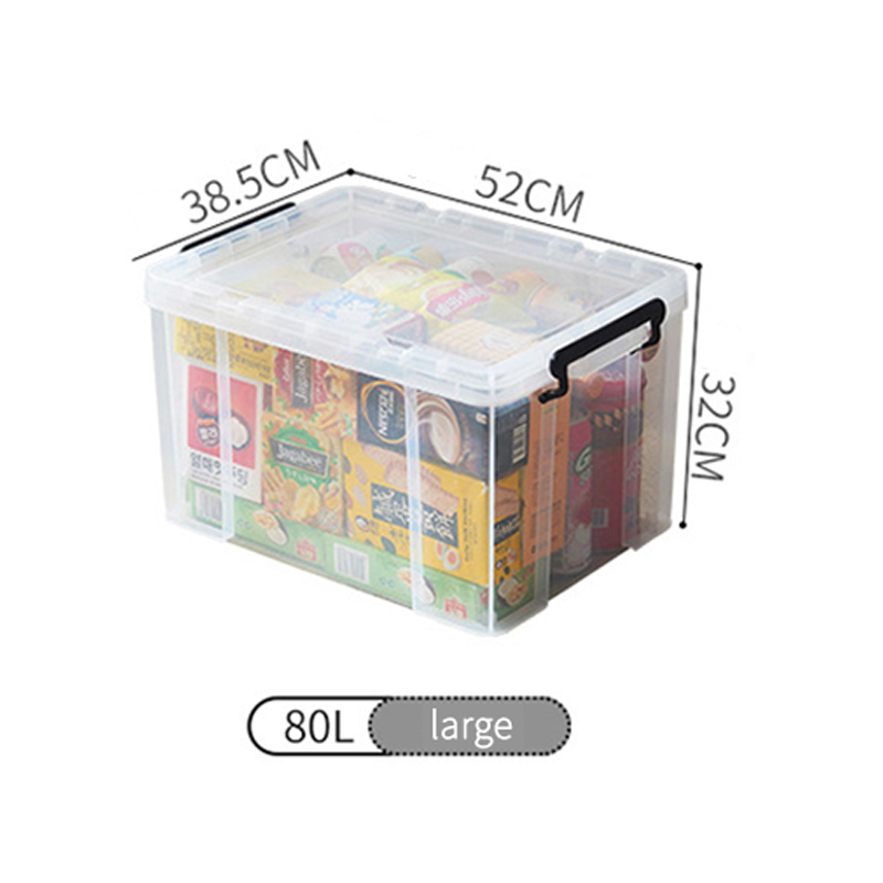 Heavy-duty plastic storage box with lid | Storage Bins Wholesale
