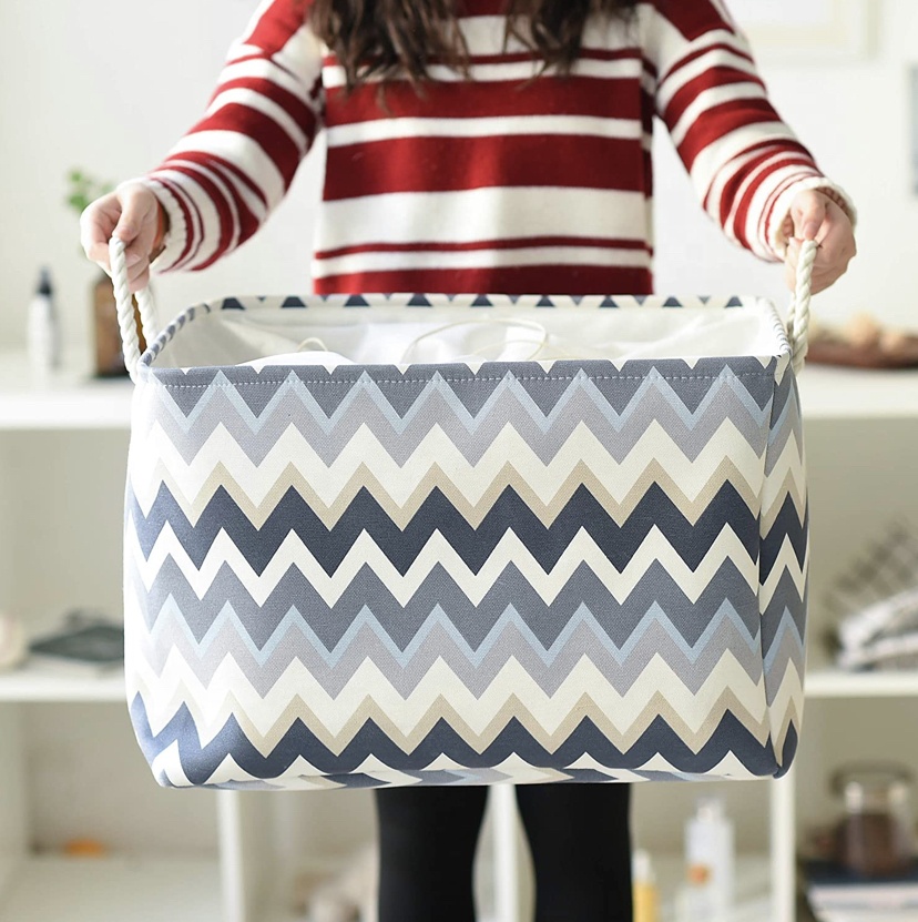 Waterproof felt foldable canvas storage box | Storage Bins Wholesale