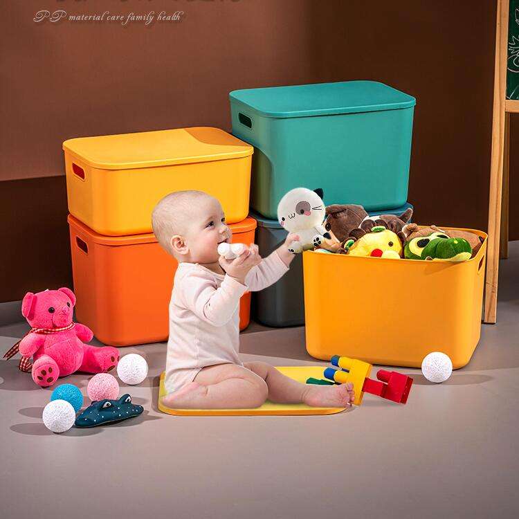 Color multifunctional stackable storage box | Storage Bins Wholesale