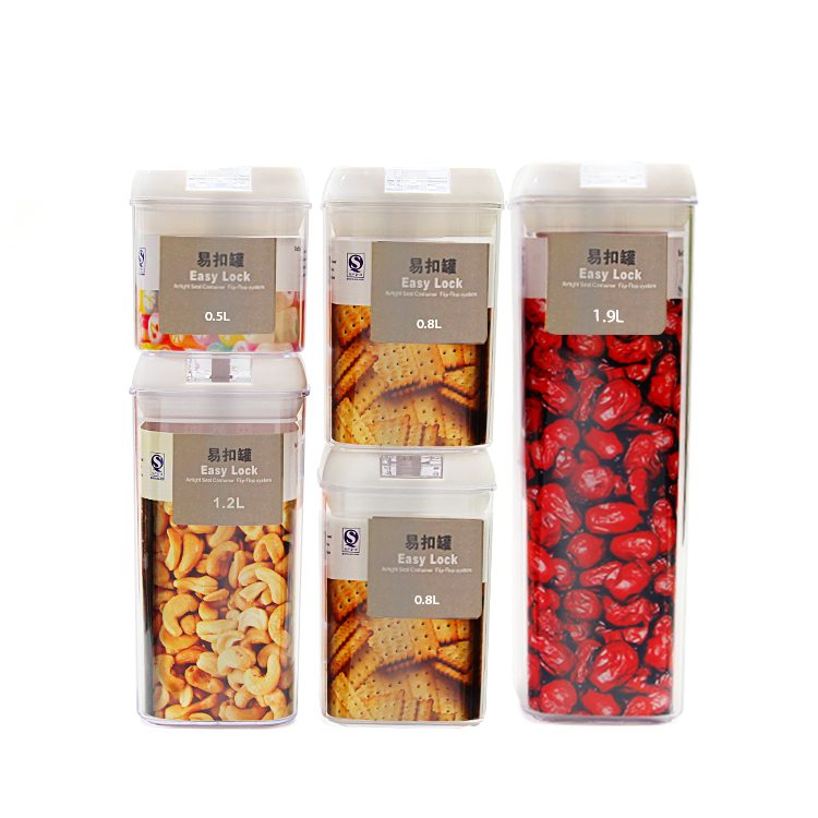Custom specification plastic food storage containers | Storage Bins ...