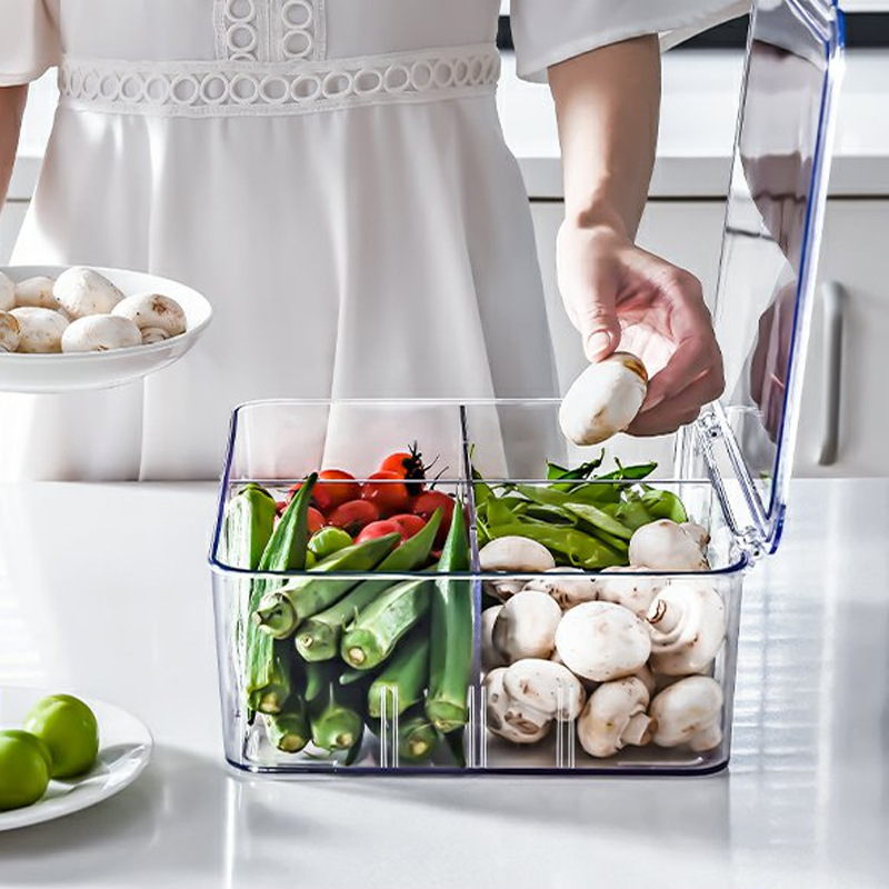 Divider design refrigerator storage boxes | Storage Bins Wholesale