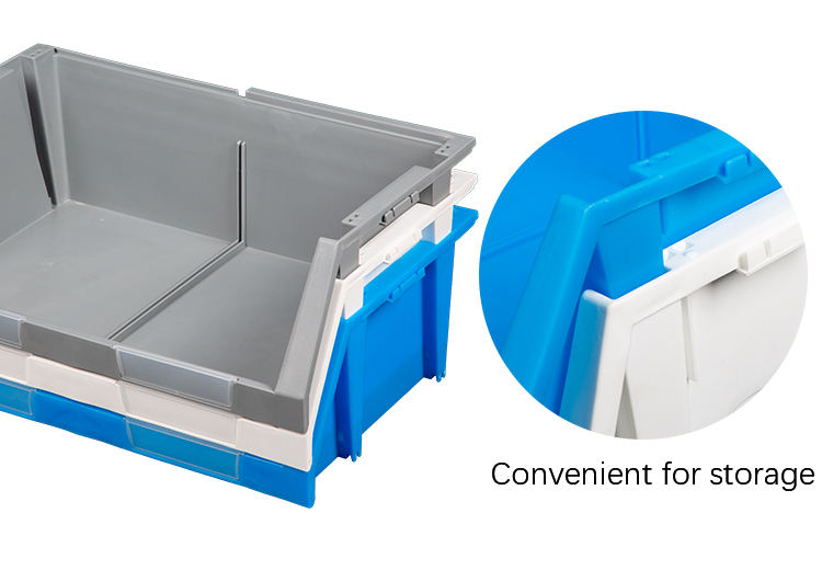 Heavy-duty plastic stackable storage bins | Storage Bins Wholesale