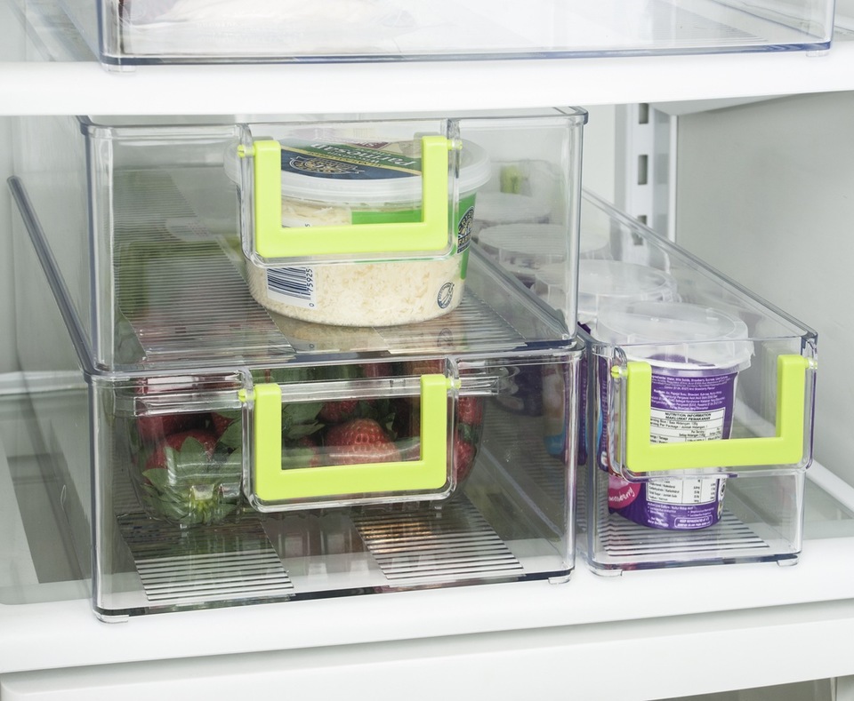 Hygienic white food storage box | Storage Bins Wholesale