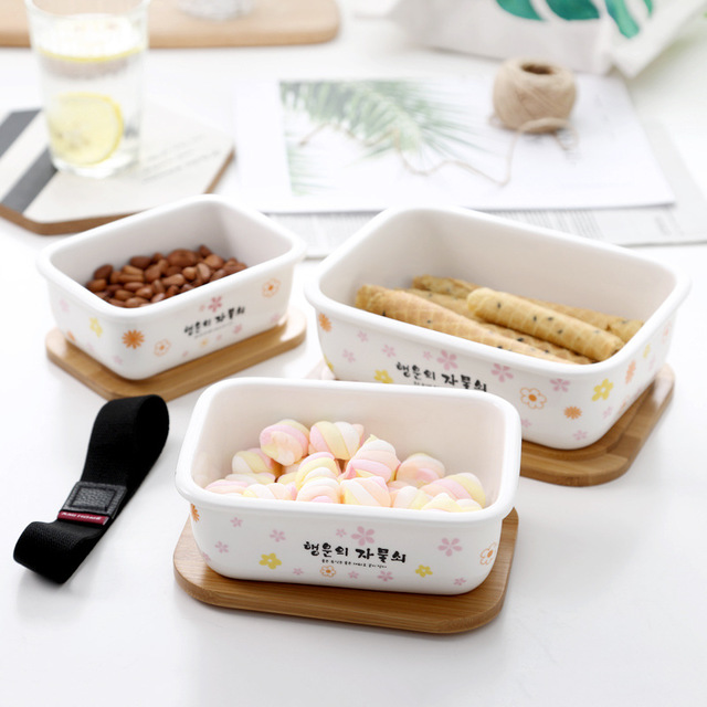 Japanese white bento food storage box | Storage Bins Wholesale