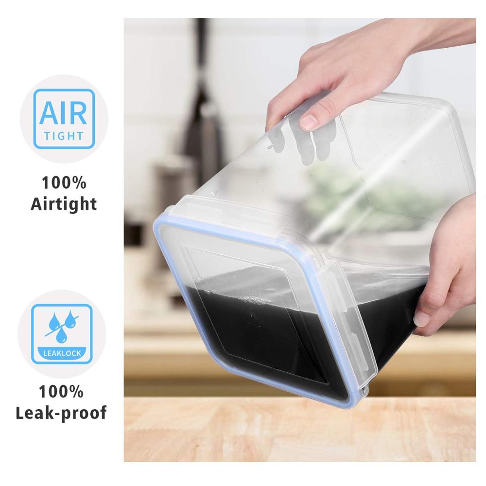 Large square food storage box | Storage Bins Wholesale