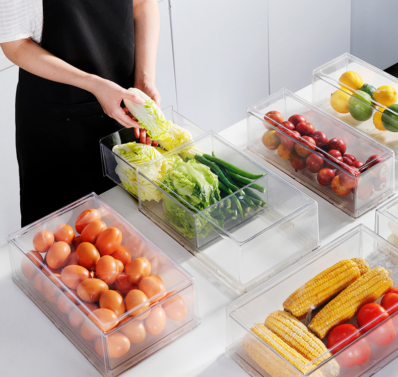 Pull-out design food storage boxes | Storage Bins Wholesale