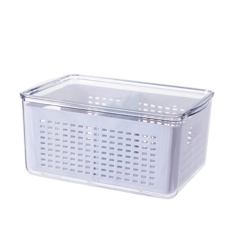 Split design refrigerator storage box | Storage Bins Wholesale