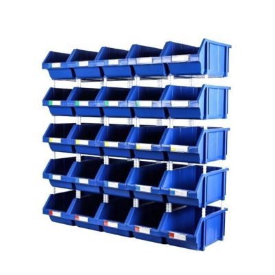 Wholesale blue stackable storage boxes | Storage Bins Wholesale