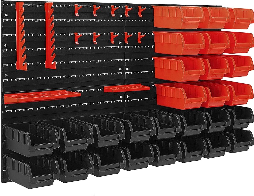 Wall-mounted colorful stackable storage bins | Storage Bins Wholesale