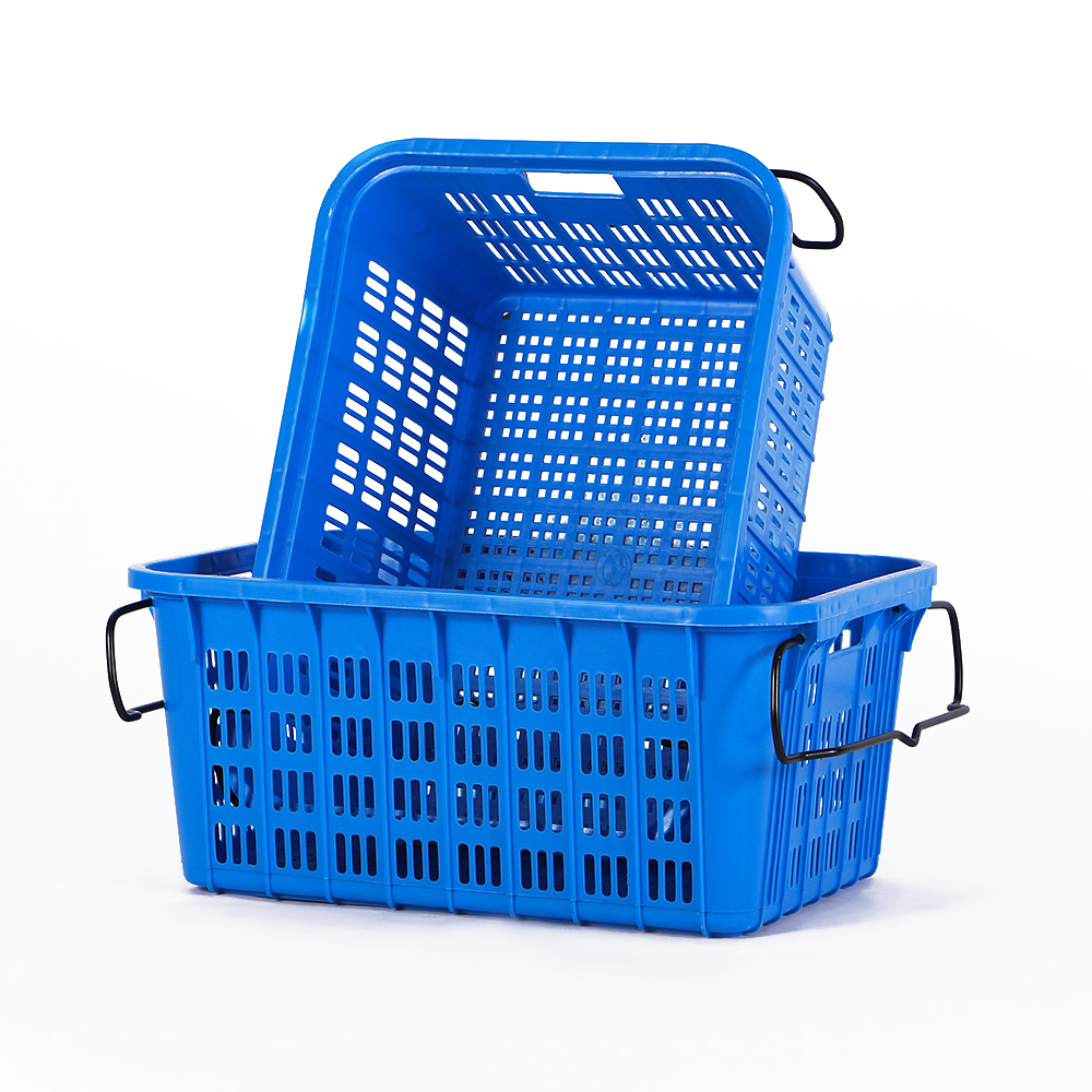 Blue storage pp plastic basket | Storage Bins Wholesale