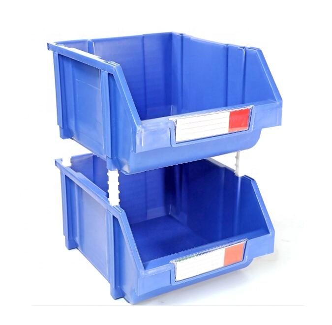 Red sturdy stackable storage box | Storage Bins Wholesale
