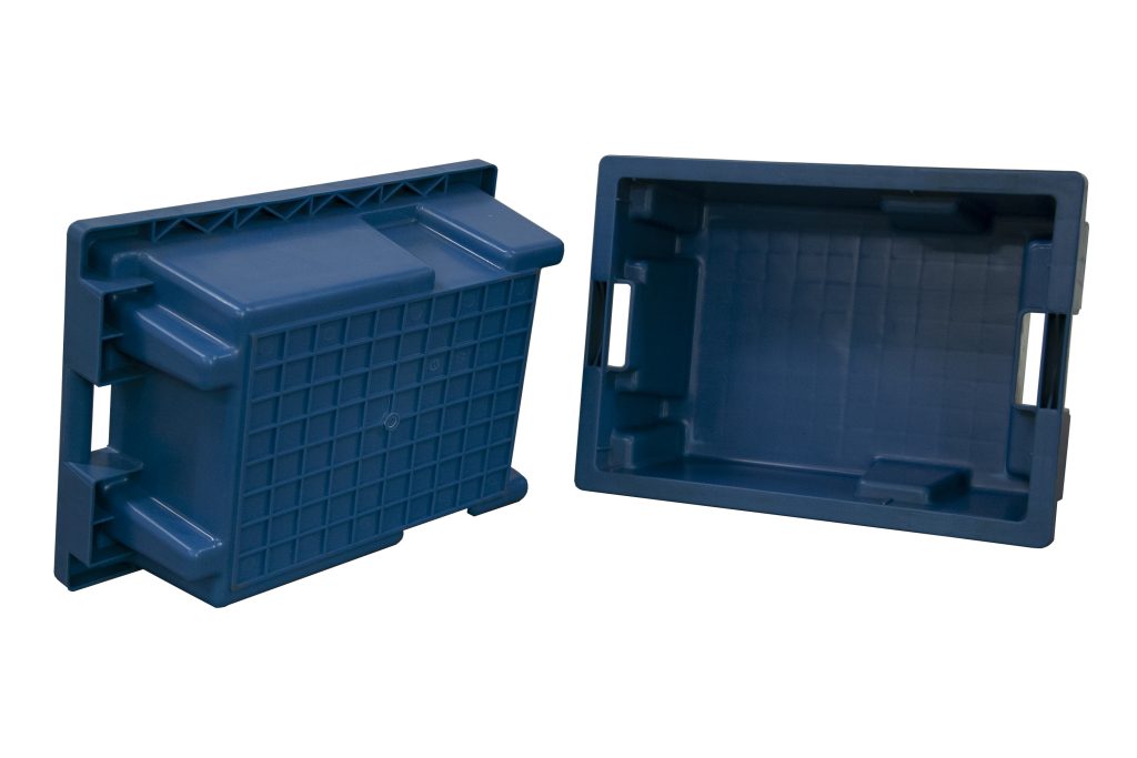 Stackable sturdy shipping plastic tub | Storage Bins Wholesale